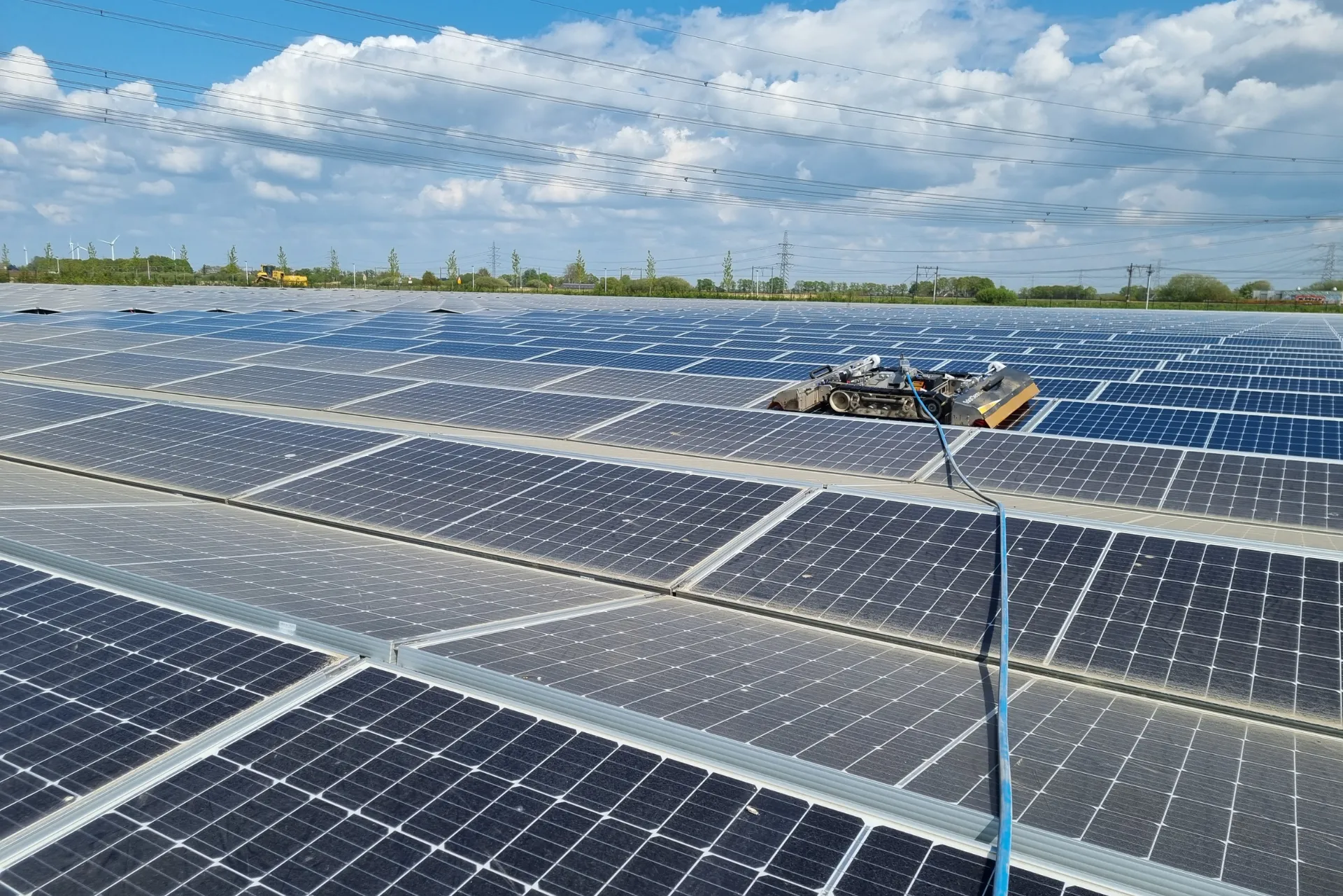 Commercial Solar Panel Cleaning - Fidelity Solutions LLC